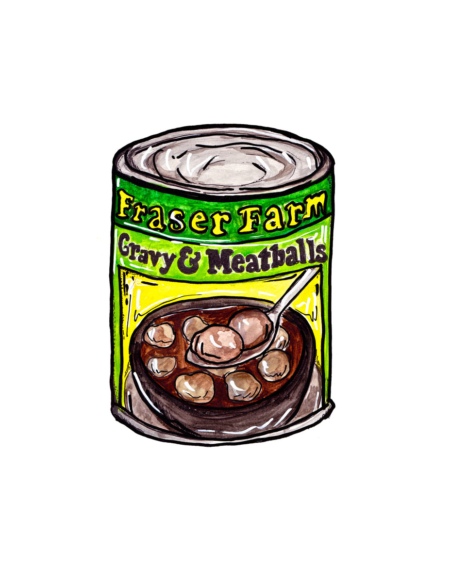 Fraser Farm Meatballs Print – The Newfoundland Store