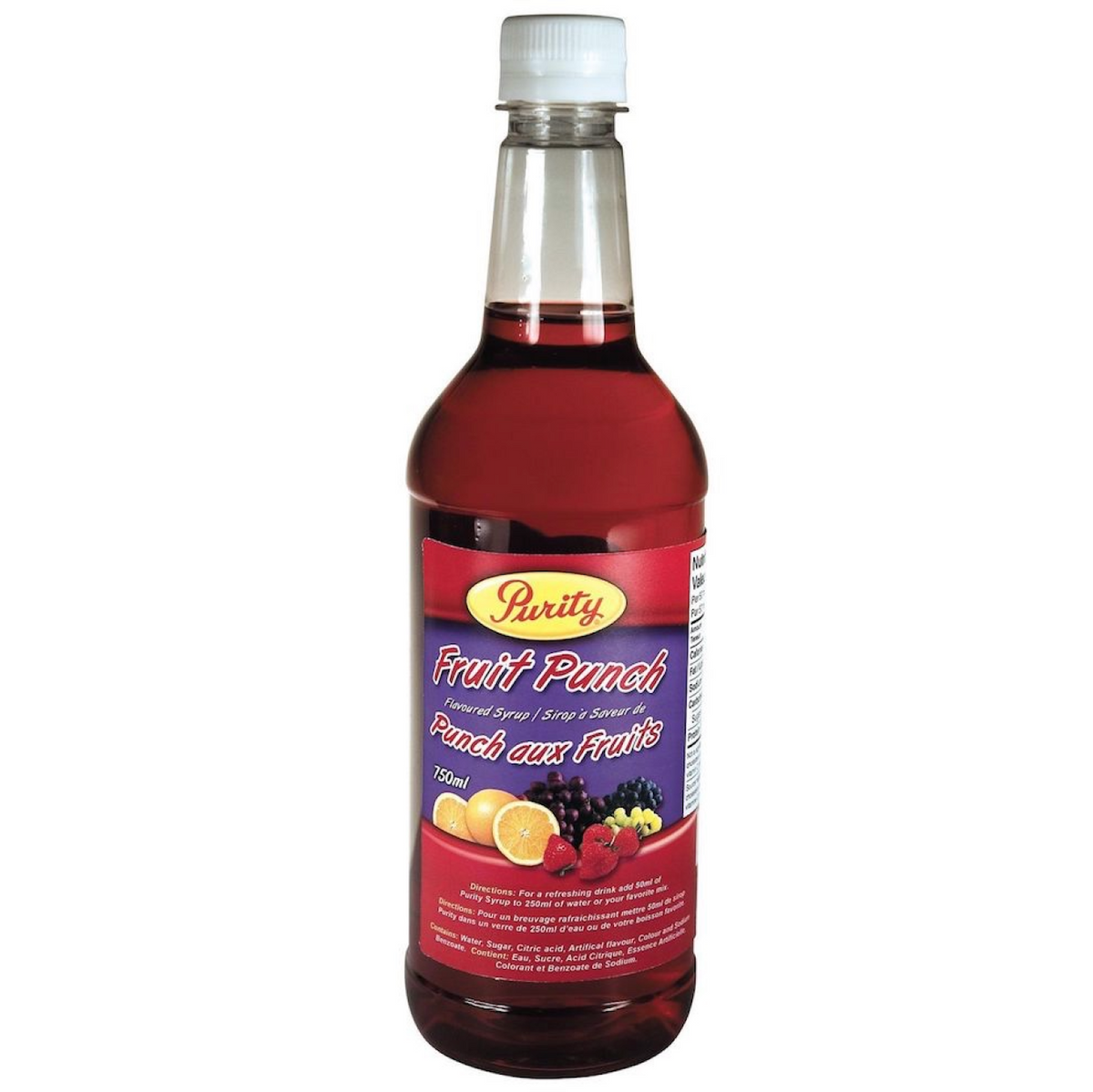 Purity Flavoured Syrup Fruit Punch – The Newfoundland Store
